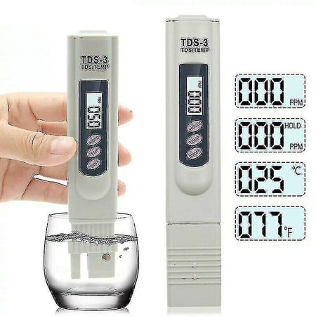 Tds Meter Hand Held Tds-3 Ppm Digital Water Quality Pen Tester R.o Pure ...