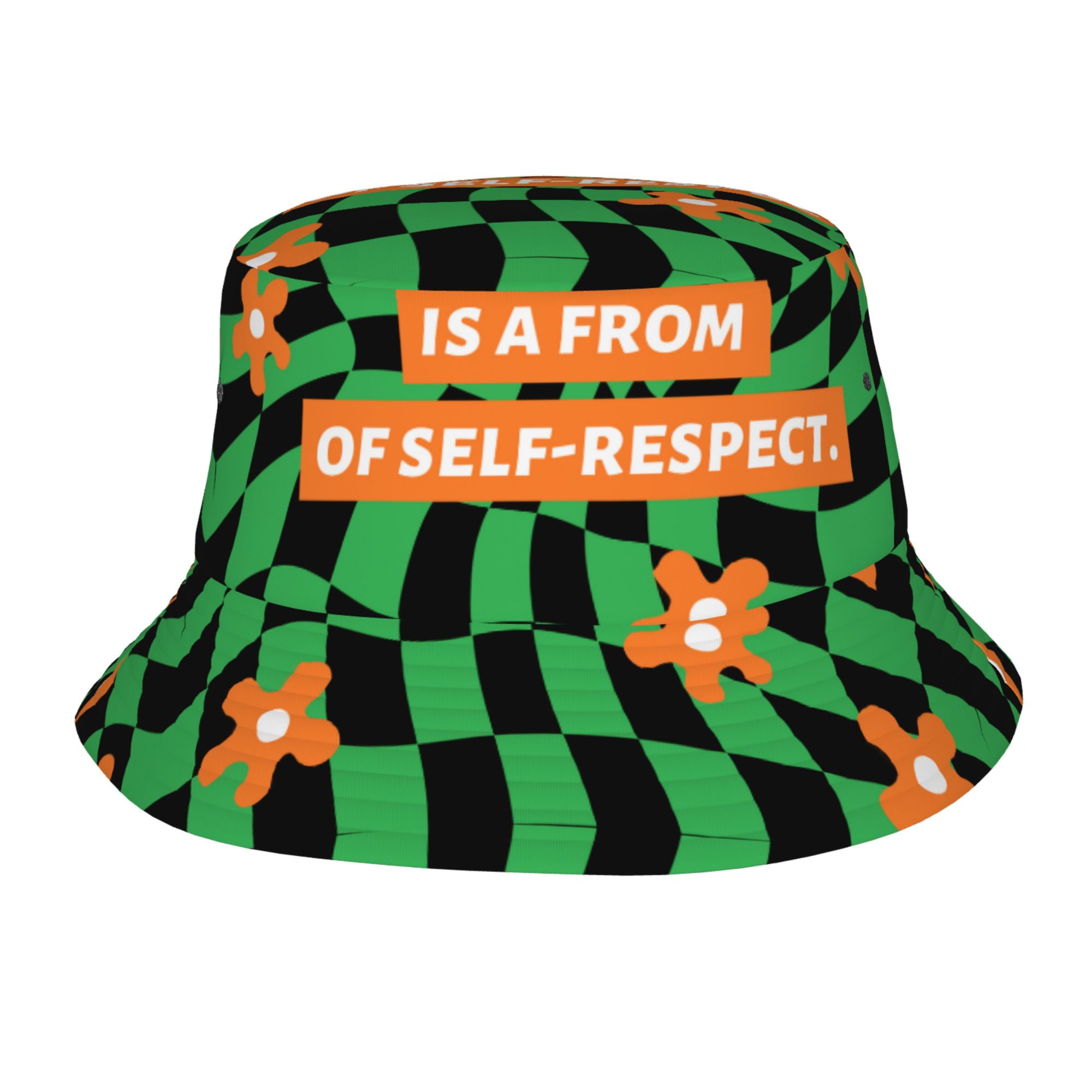 ZICANCN Bucket Hat -Checkboard Unisex Print Double-Side-Wear Bucket Hat ...