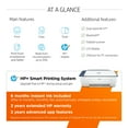 HP DeskJet 2742e All-in-One Wireless Color Inkjet Printer (Blue Steel) with 6 Months Instant Ink ...