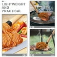 Waxiayuz 1 Set Of Grill Basting Mop Bbq Mop Sauce Basting Mop Roasting Oil Brush Wooden Handle