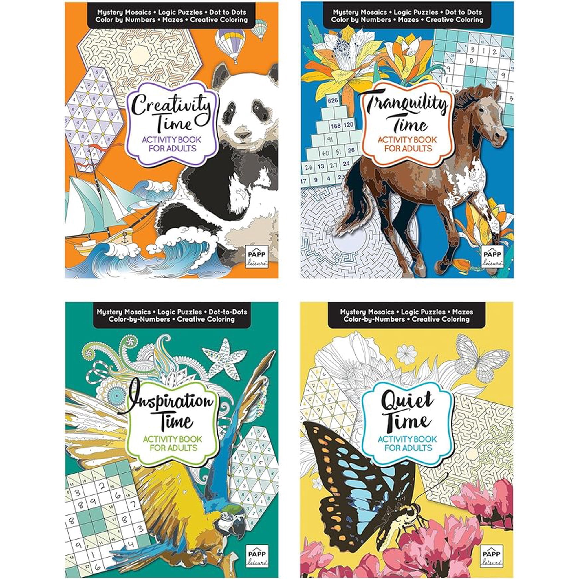 Click here for Papp Activity Books 4 Pack 100+ Pages Of Color By... prices