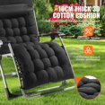 VEVOR Zero Gravity Chair, 33 inch Zero Gravity Recliner Lounge Chair ...