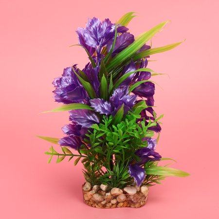 Bionic Water Plant,Aquarium Decoration Artificial Plastic Aquarium ...