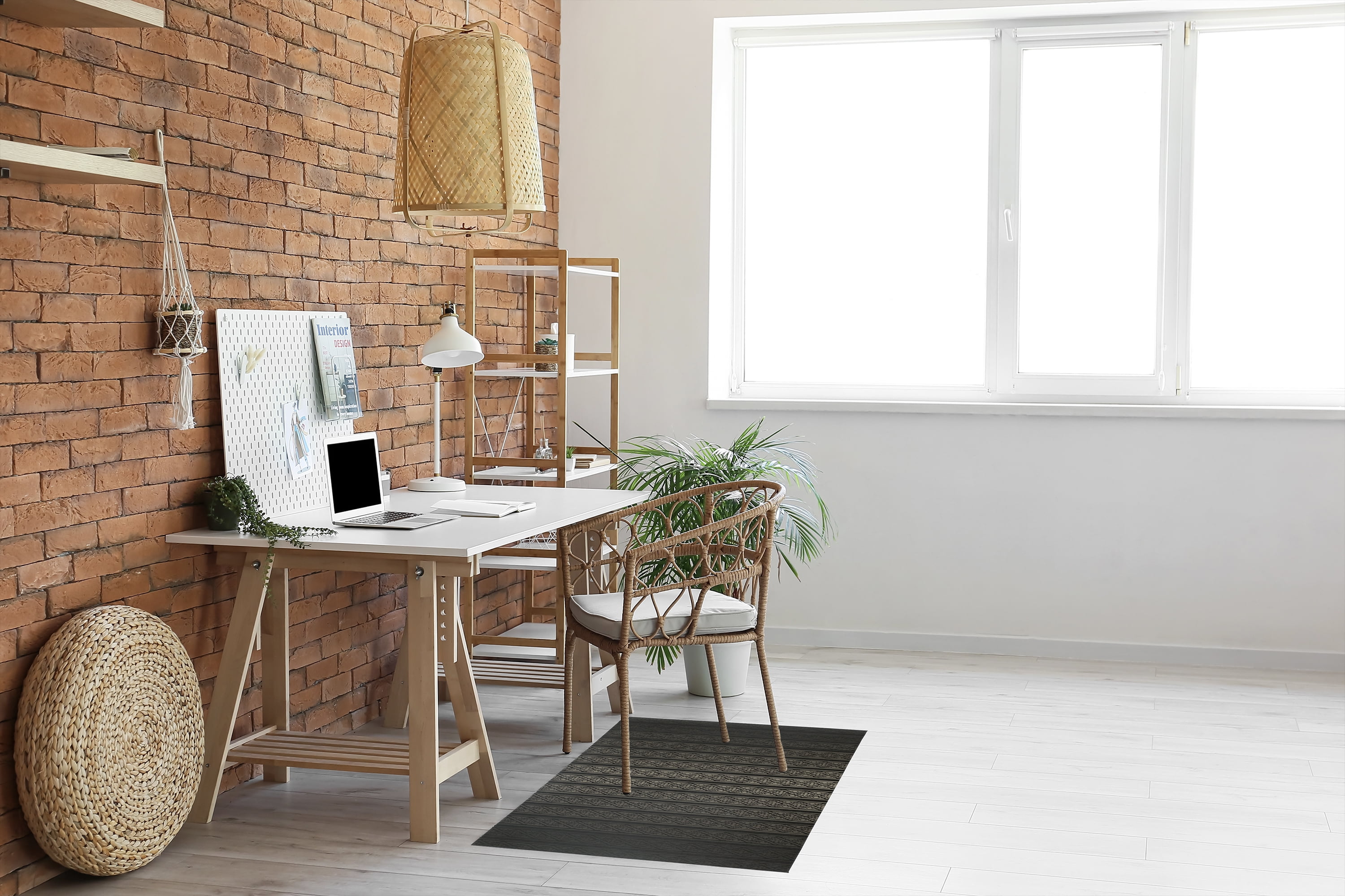 OMBRÉ BOARDERS BARK Office Mat By Kavka Designs - Walmart.com