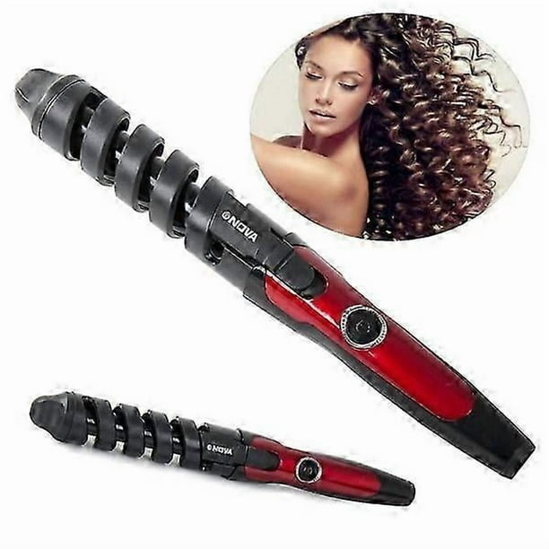 Nova Curling Iron / Spiral Curling Iron Ceramic Black | Walmart en línea