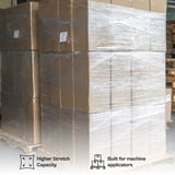 MMBM Cast Machine Stretch Wrap 2 Rolls 19.7" x 5000' 75 Gauge Clear ...