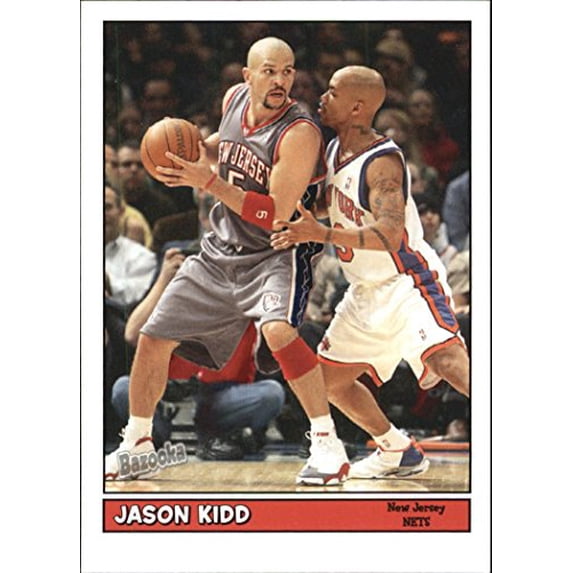 2005-06 Bazooka #130 Jason Kidd NBA Basketball Trading Card - Walmart.com