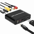 HDMI-compatible ARC Audio Extractor for HDTVs with SPDIF Coaxial L/R ...