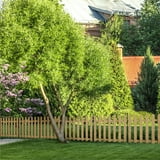 Yardlink Cedar Wood Fence Panel, No Dig Installation, 34-in H x 47-in W ...