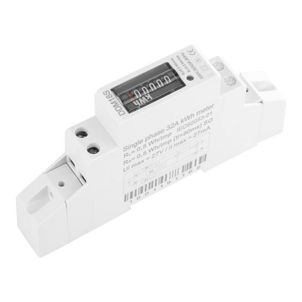 DD S Din Rail Energy Meter,1P Single Phase Din Single Phase Din Rail ...
