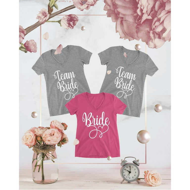 Team Bride And Groom Shirts