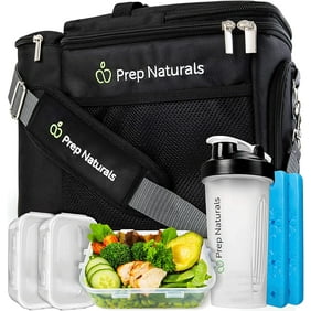Fit & Fresh Jaxx FitPak Meal Prep Bag with Extra Containers (Teal ...