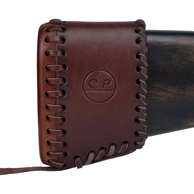 Handmade Leather Recoil Pads, Slip On Gun Buttstock Extension Universal ...