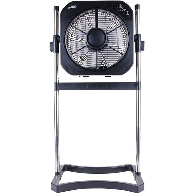 Air Innovations FAN08-PLAT 12 in. Swirl Cool Stand & Tabletop Fan with ...