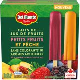 Del Monte Mixed Berry & Peach Ice Pops 10 x 50 ml, 10 x 50 ML - Walmart.ca