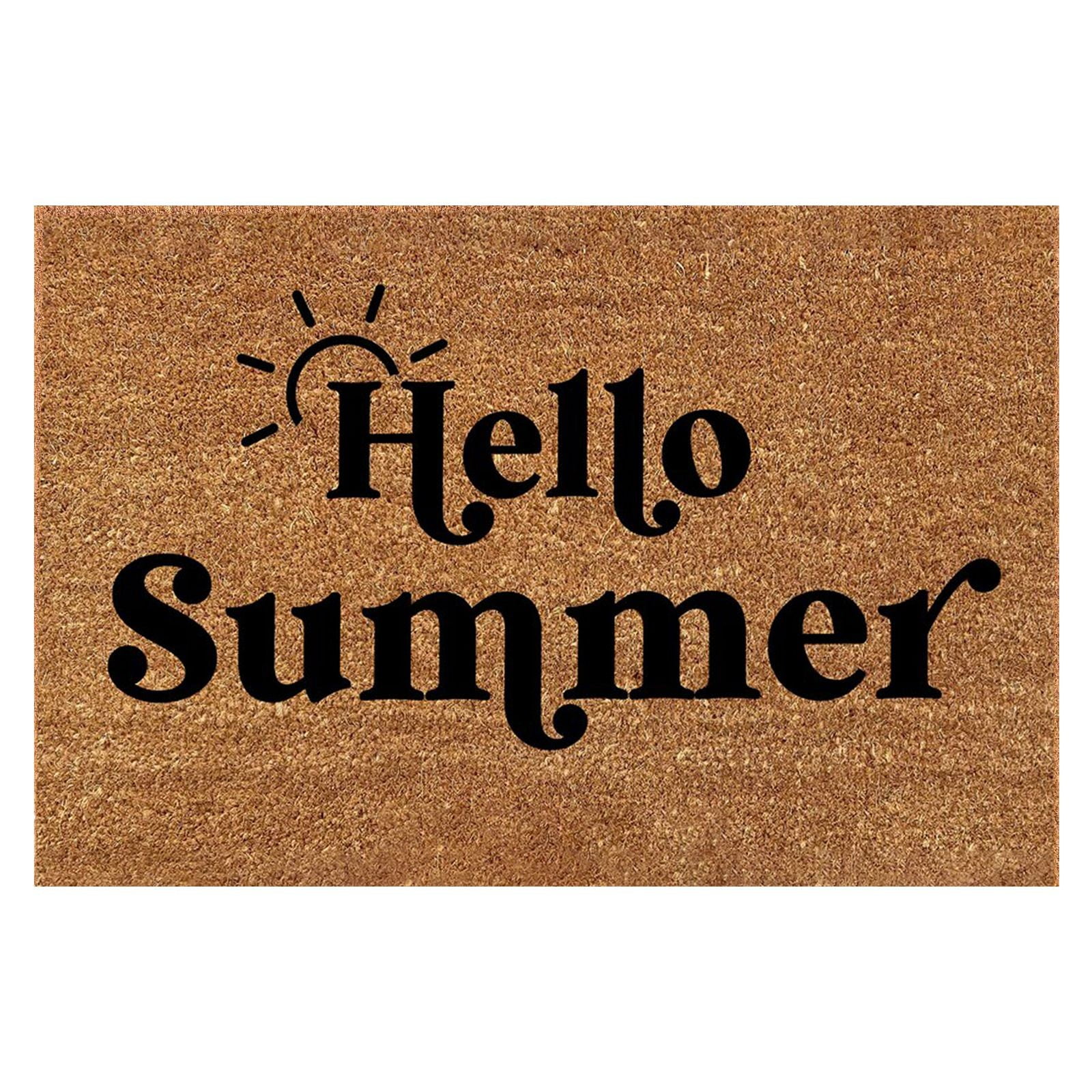 Click here for Giyblacko Area Rug Door Mats Hello Summer Doormat... prices