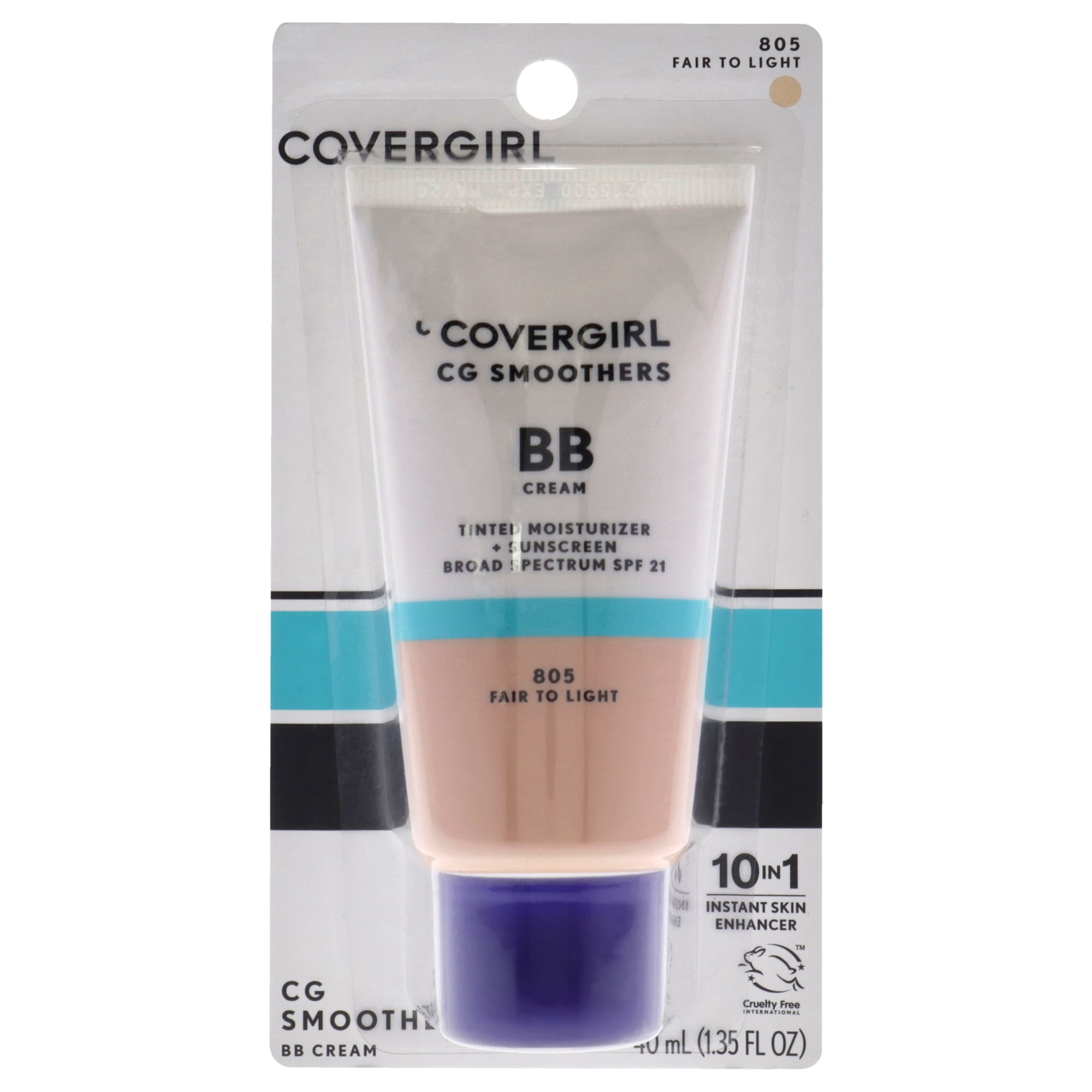 CG Smoothers BB Cream Tinted Moisturizer Plus Sunscreen SPF 21 - 805 ...