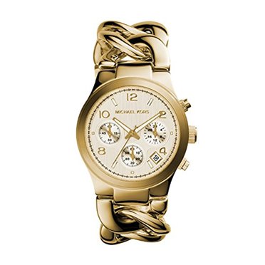 Michael Kors Women's Bradshaw Chronograph Gold-Tone Watch MK5798 ...
