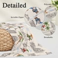 Cartoon Gnomes Throw Pillow Cover 24 x 36 Inch Decorative Pillow Cover ...