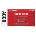 Paper Clips, Jumbo, Silver, 1,000/pack | Bundle of 5 Packs - Walmart.com