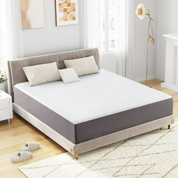 King Mattress, Madinog 10 inch King Size Gel Memory Foam Mattress in a ...