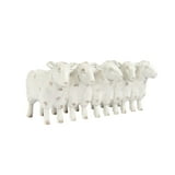 Creative Co-Op Farmhouse Resin Sheep Planter, White - Walmart.com