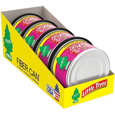 LITTLE TREES car freshener fiber can-cherry blast - 4 pack | Walmart Canada