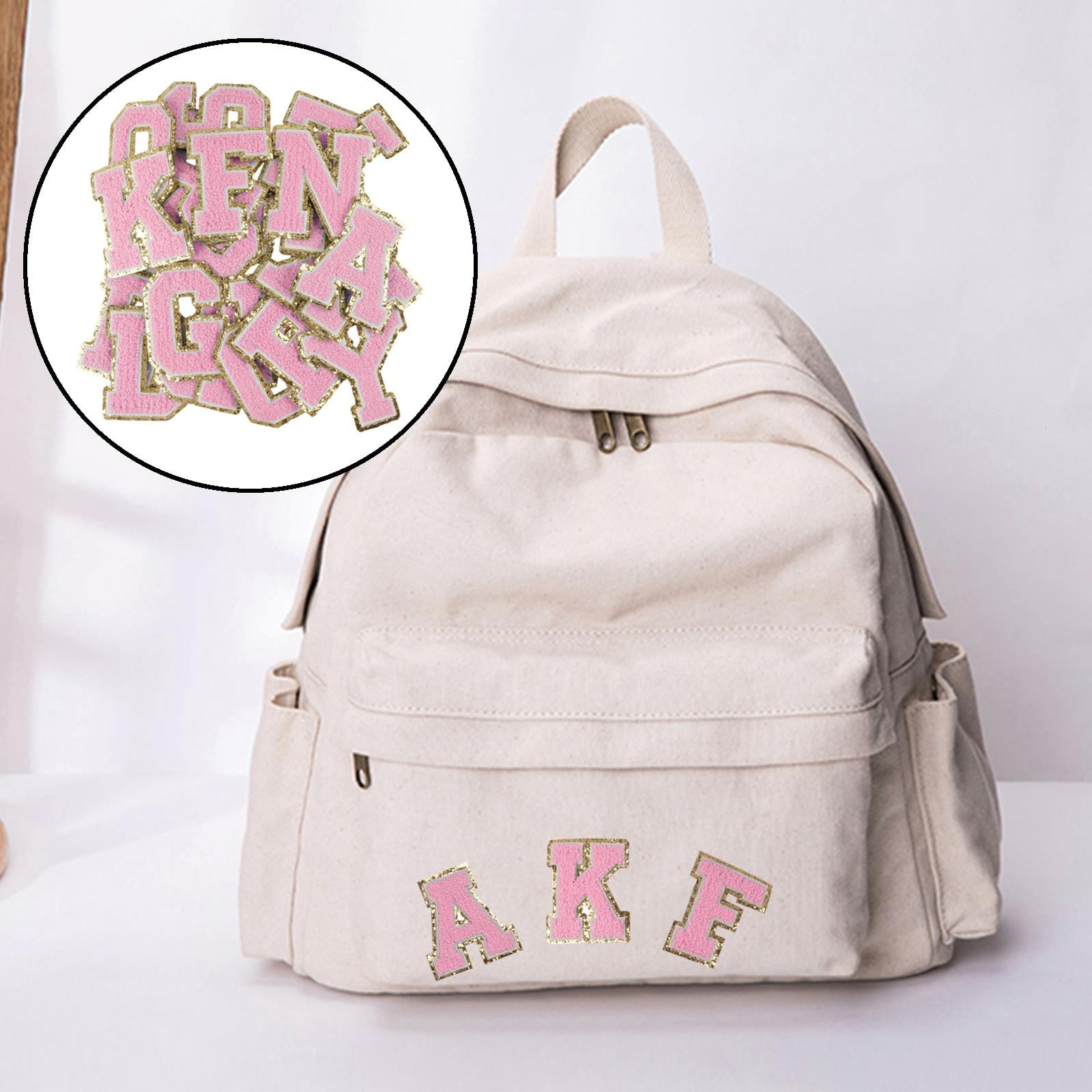 Decorativo 26 piezas apliques personalizados s bordadas A-Z alfabeto ...