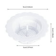 Hjkieuxl Af 100 2 Spool Vent Hood Filter 8 X 9 1 2 Bath Tub Hair