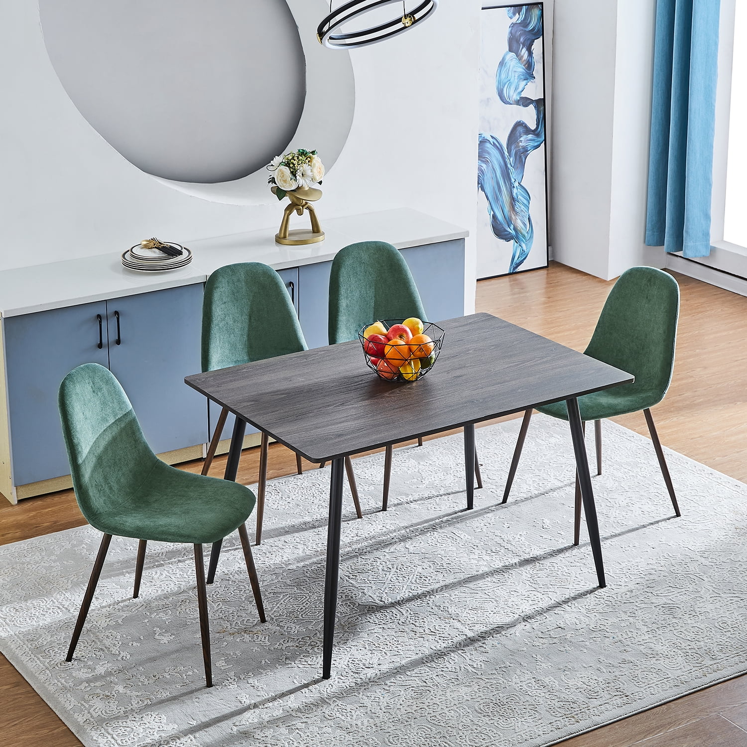 Click here for Homy Casa Dining Chair Mid Century Modern Upholste... prices