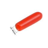 Uxcell 3mm ID Red Screw Thread Protectors Vinyl End Caps 20 Pack ...