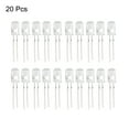 20 Pack 5mm 940nm Infrared Emitter Diode, DC 1.5V LED IR Emitter Light ...