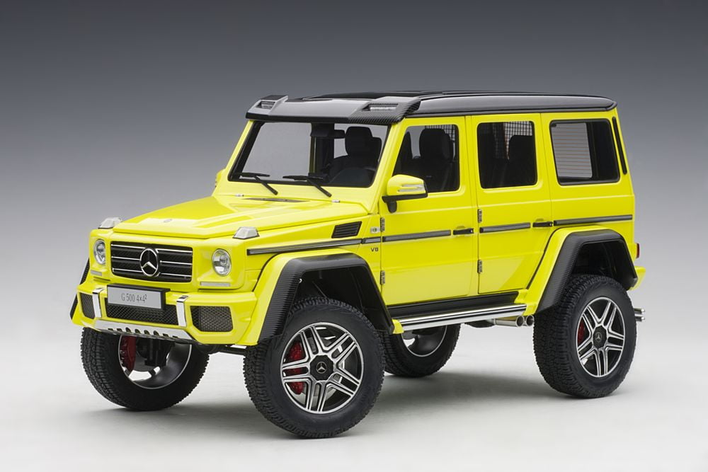 Mercedes Benz G500 4X4 2 Electric Beam/ Yellow 1/18 Model Car by ...