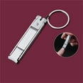 Nail Clippers For Natural Finger Nails Ultra Thin Mini Travel Portable ...