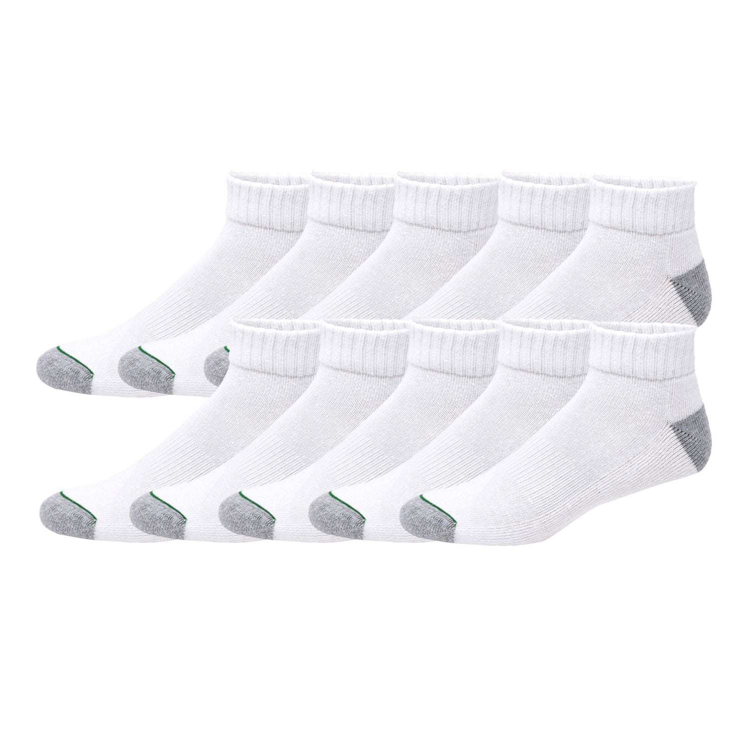 Member's Mark 10-Pack Cotton Quarter Sock - Samsclub.com