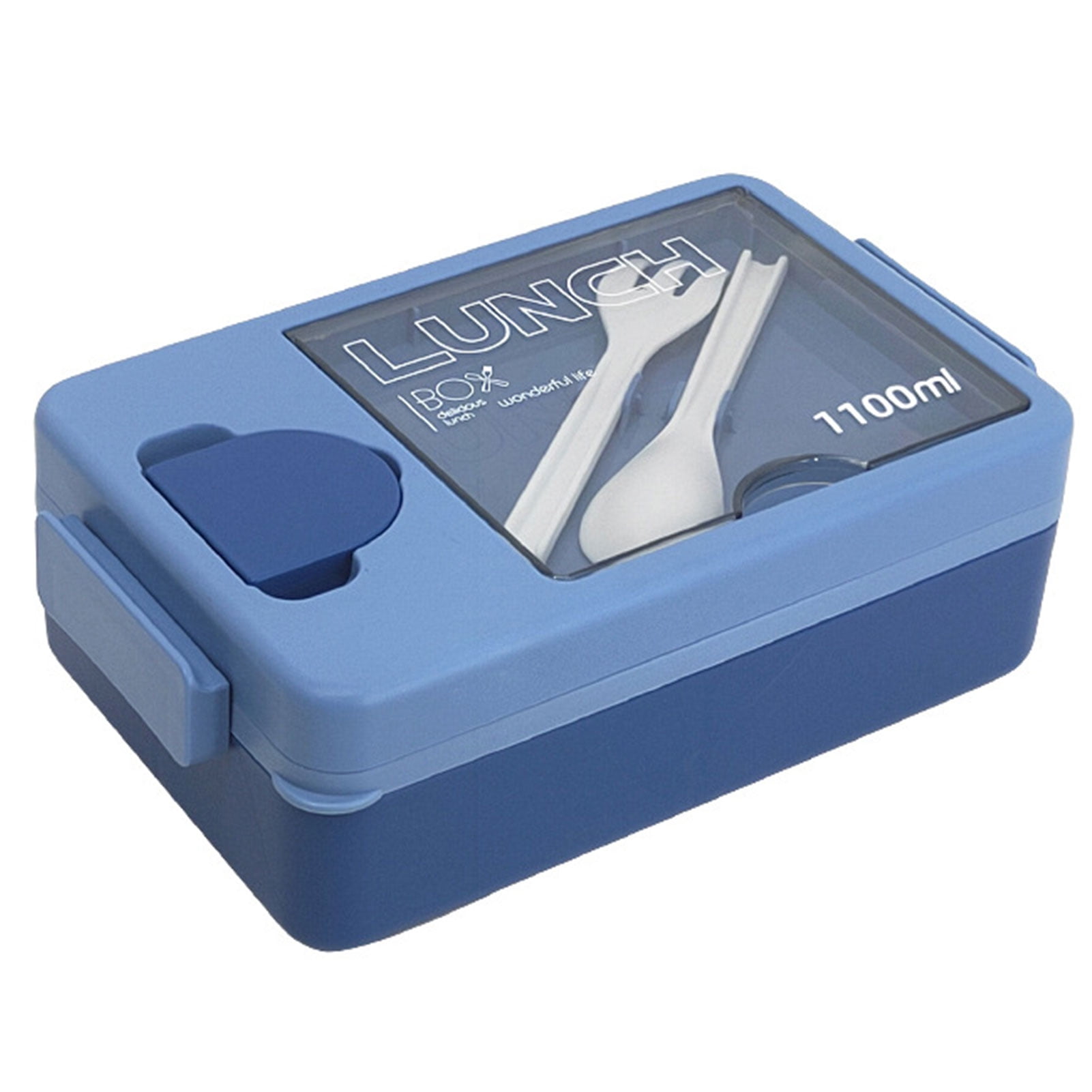 FaLX Leakproof Bento Lunch Box Set - 1100ML, with Fork, Spoon, Sauce ...