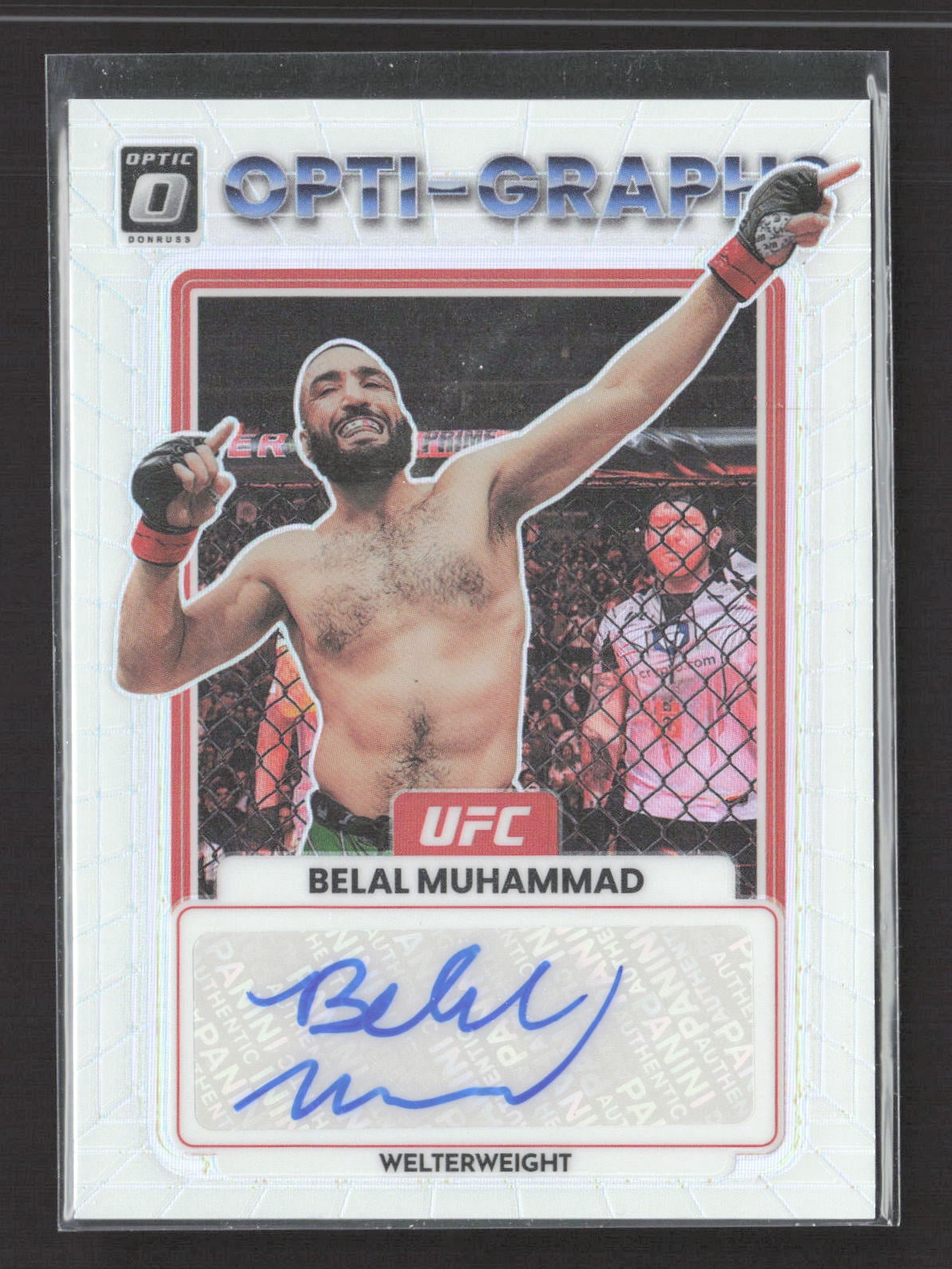 2023 Panini Donruss Optic Opti-Graphs Belal Muhammad #OG-BMH - Walmart.com