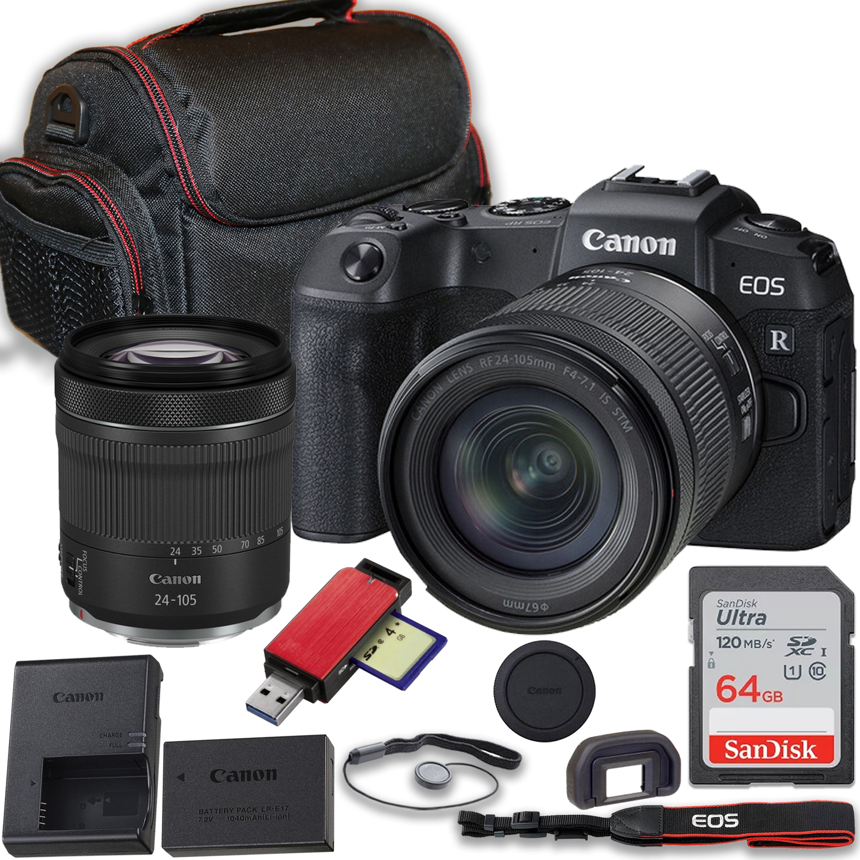 Canon EOS RP Mirrorless Camera with Canon RF 24-105mm f/4-7.1 IS STM ...