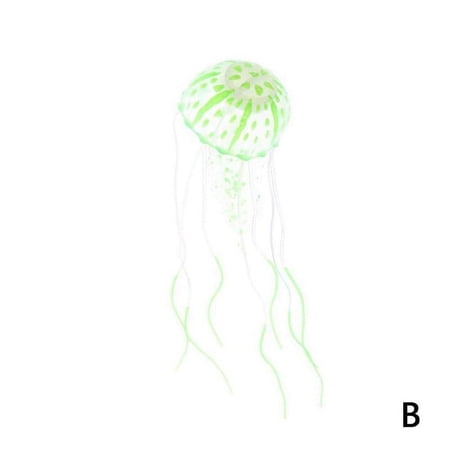 Floating Jelly Fish Glowing Effect Aquarium Tank Ornament Jellyfish ...