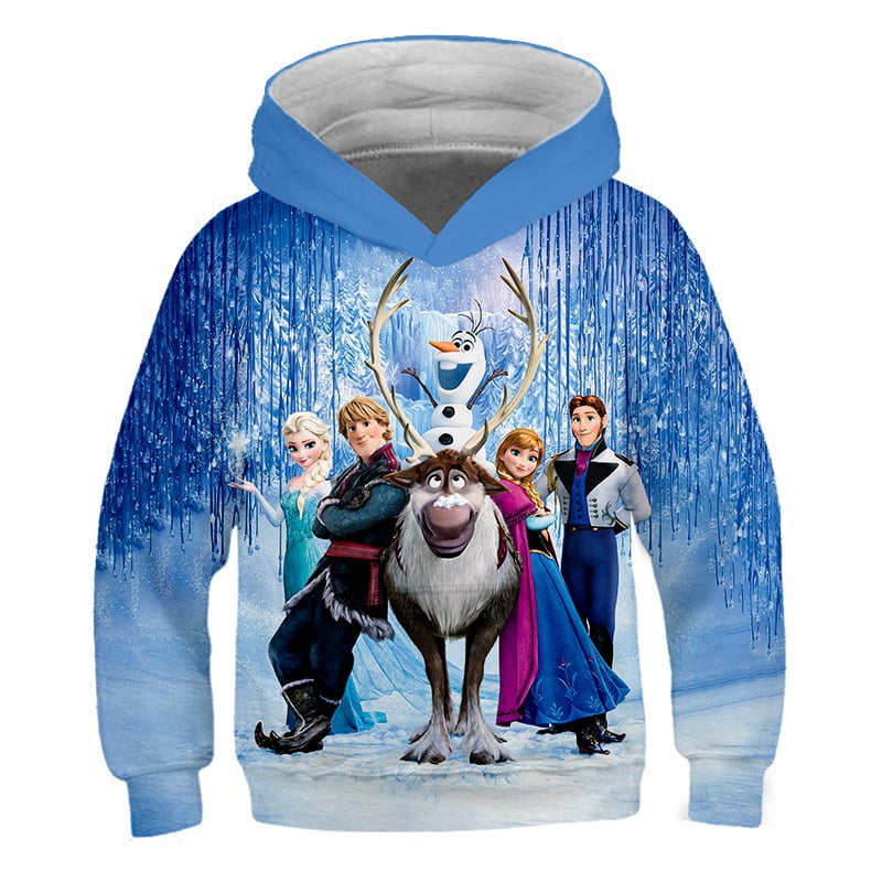 Click here for Ice And Snow World Princess Elsa Sweater  Casual C... prices