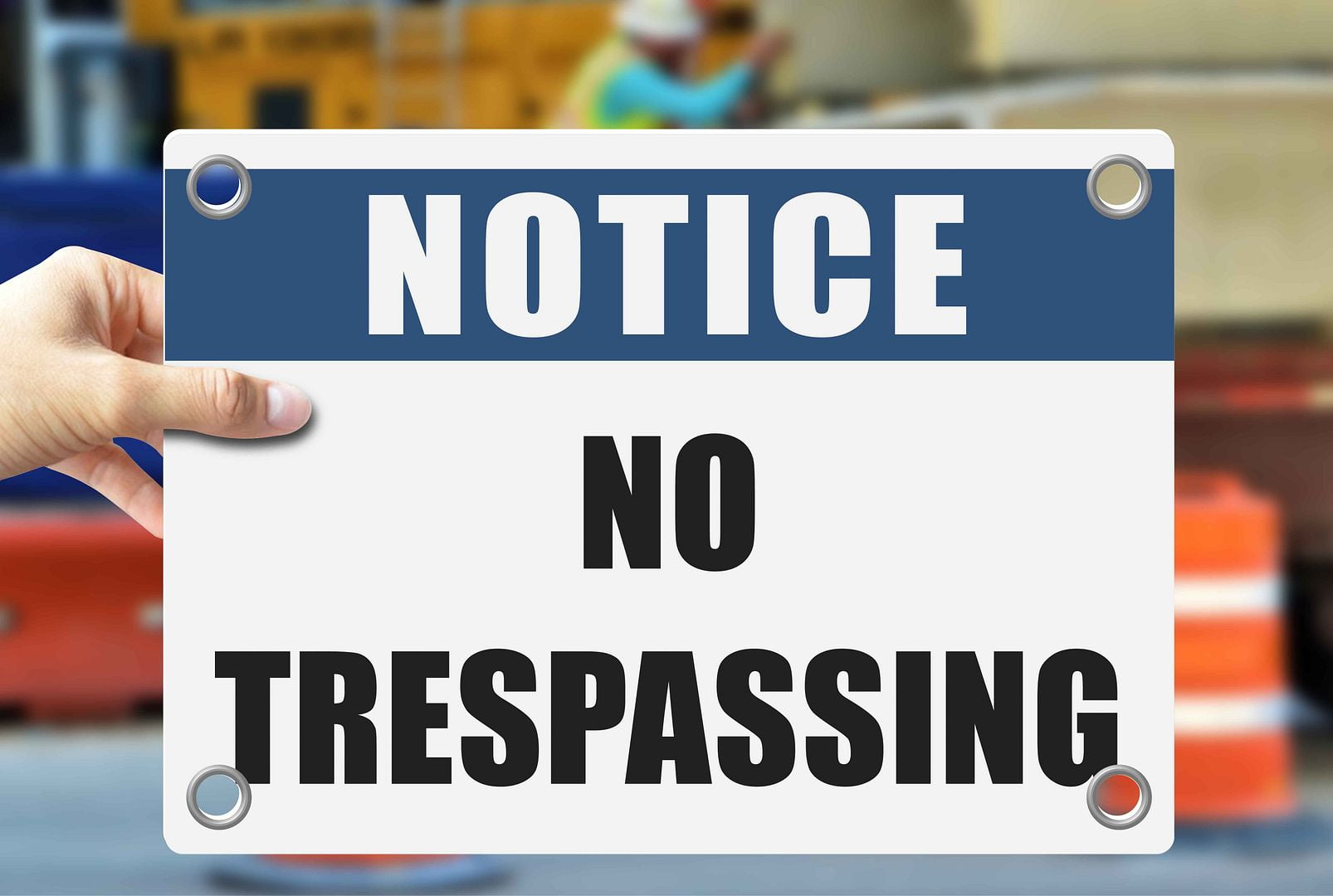 NO TRESPASSING | Warning Notice Caution Danger 3mm PVC Sign - Walmart.com