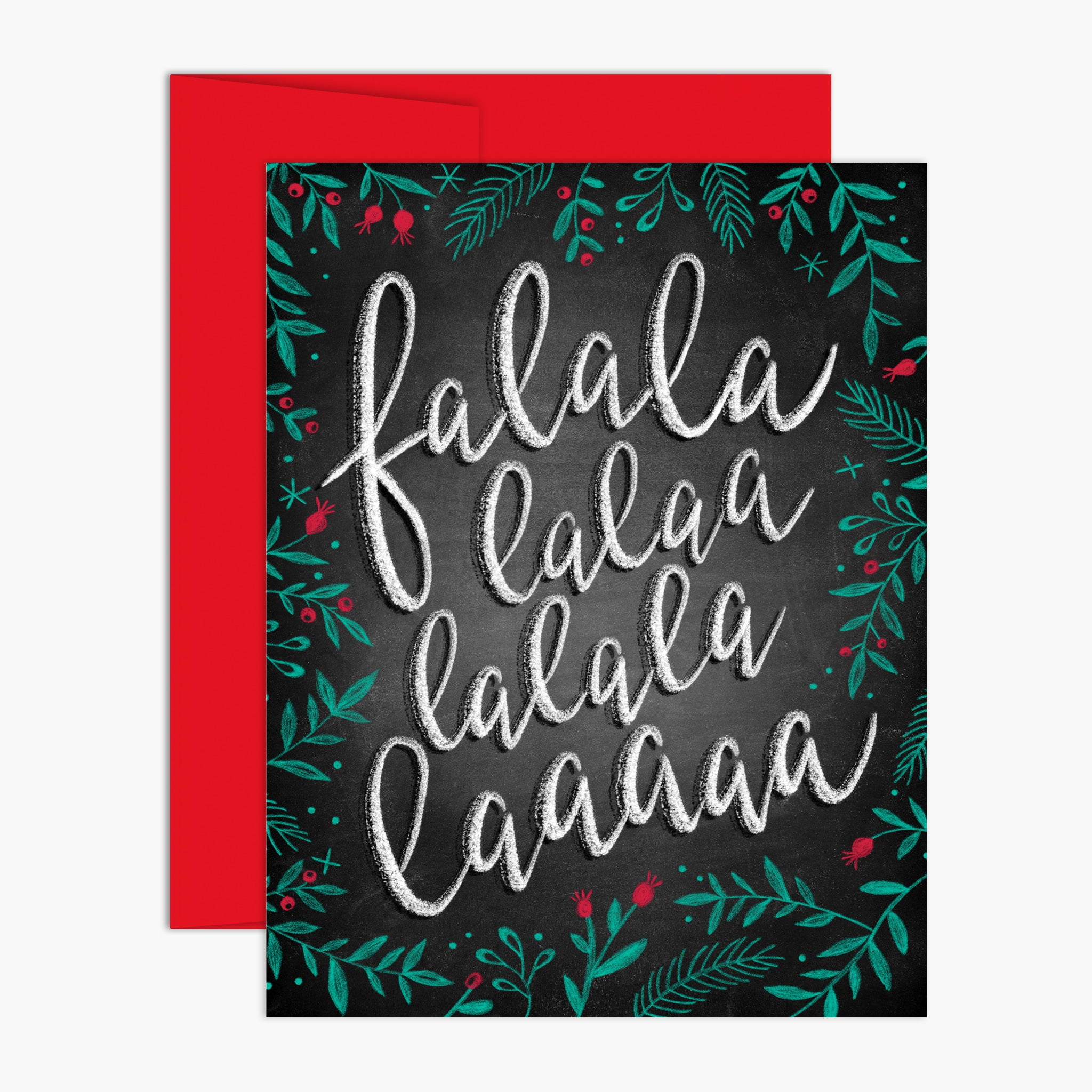 Fa la la la la la la la laaaaa Holiday Card - Walmart.com