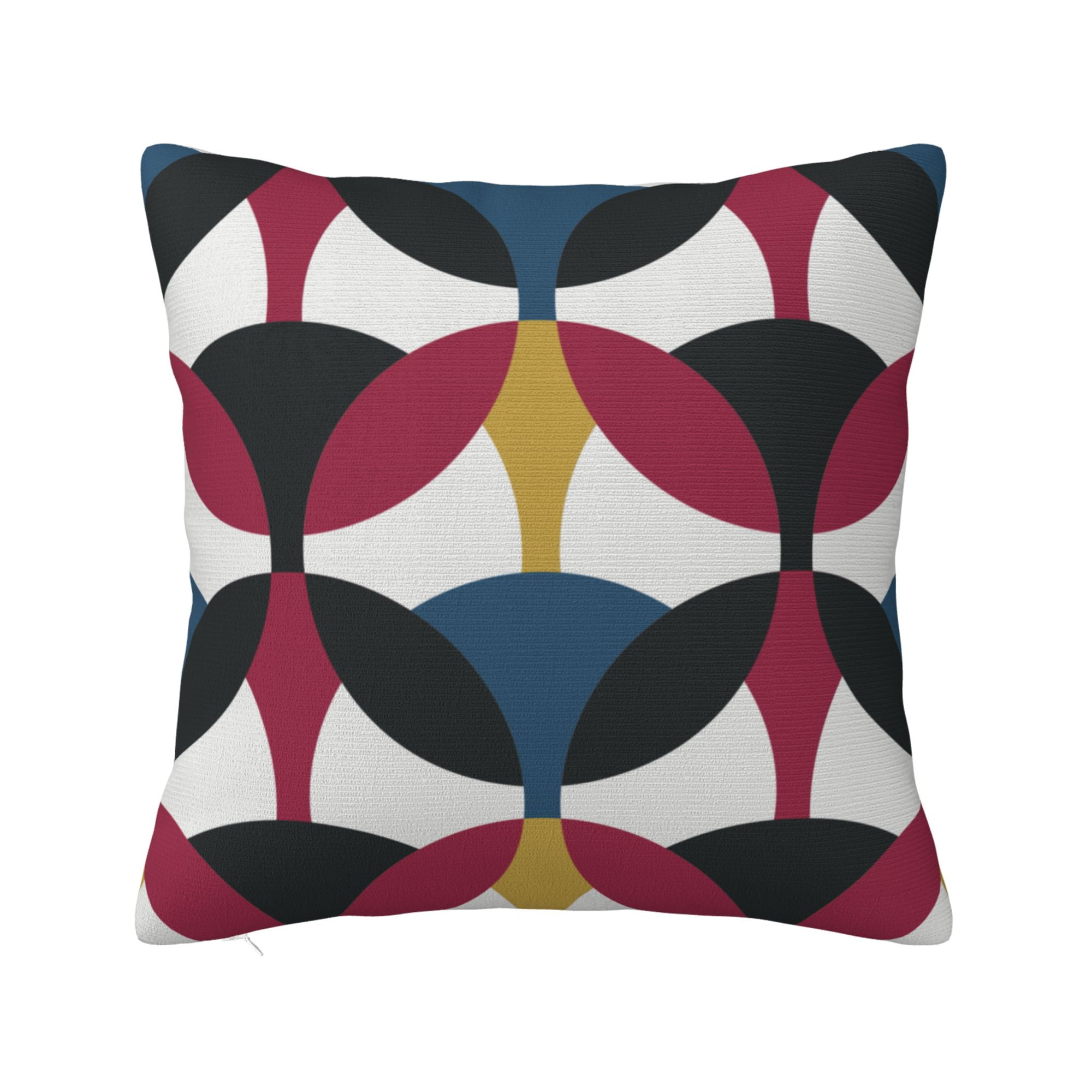 ZICANCN Retro Pattern Repeat Circles Decorative Throw Pillow Covers ...