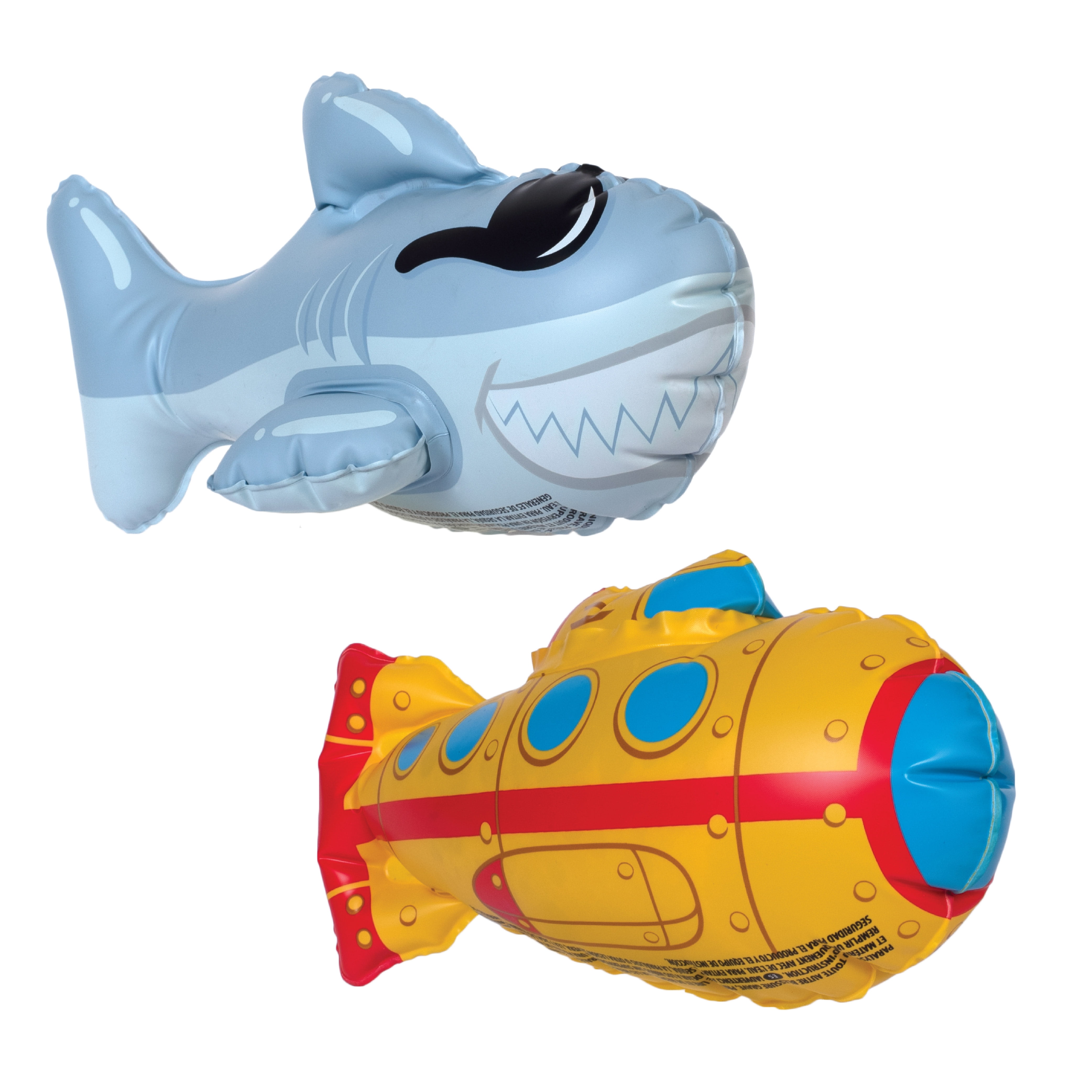 GAME 55190-BB SwimPals Minis Shark/Submarine (2-pack), Water-Filled ...