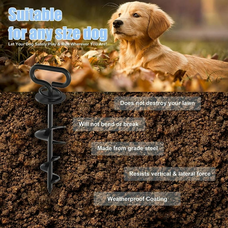 Dog stakes for large dogs store