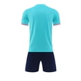 Boys Shorts Sets Breathable Crewneck Tee and Shorts 2 Piece Set Team ...