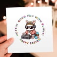 3drose, Hopping Good Fun with Bunny. Happy Easter and a Disk Jockey ...