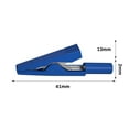Professional 2mm 10A Copper Alligators Clip Full Insulation Design for ...