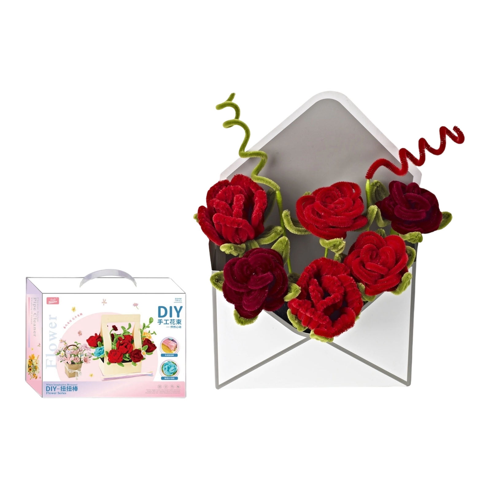 SjgWCP Craft for Handmade Wiggle Sticks with Tote – Diy Arts & Activity ...