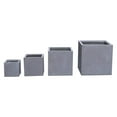 Kasamodern Modern Concrete Square Pot Planter - Walmart.com